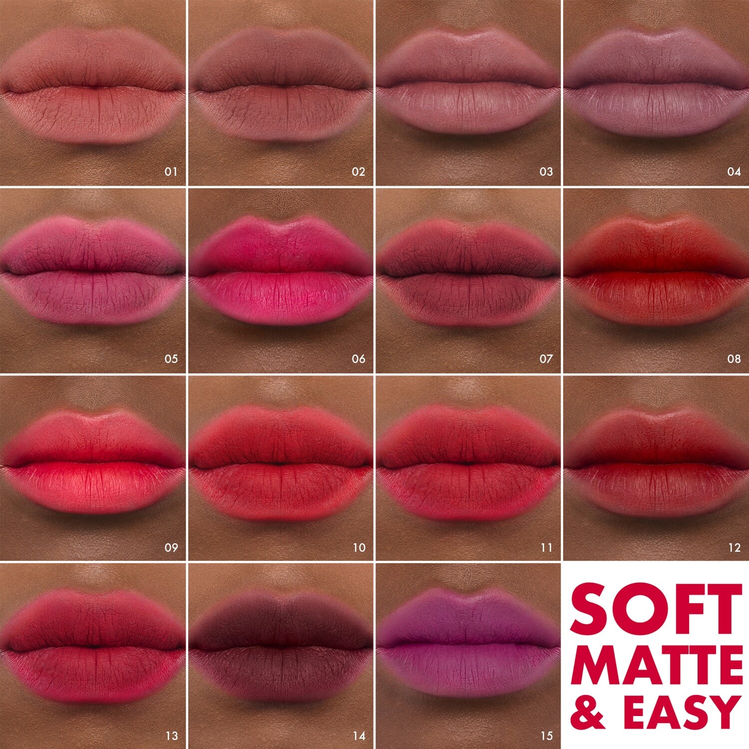 Soft Matte & Easy - Mat Ruj SEPHORA COLLECTION ≡ SEPHORA