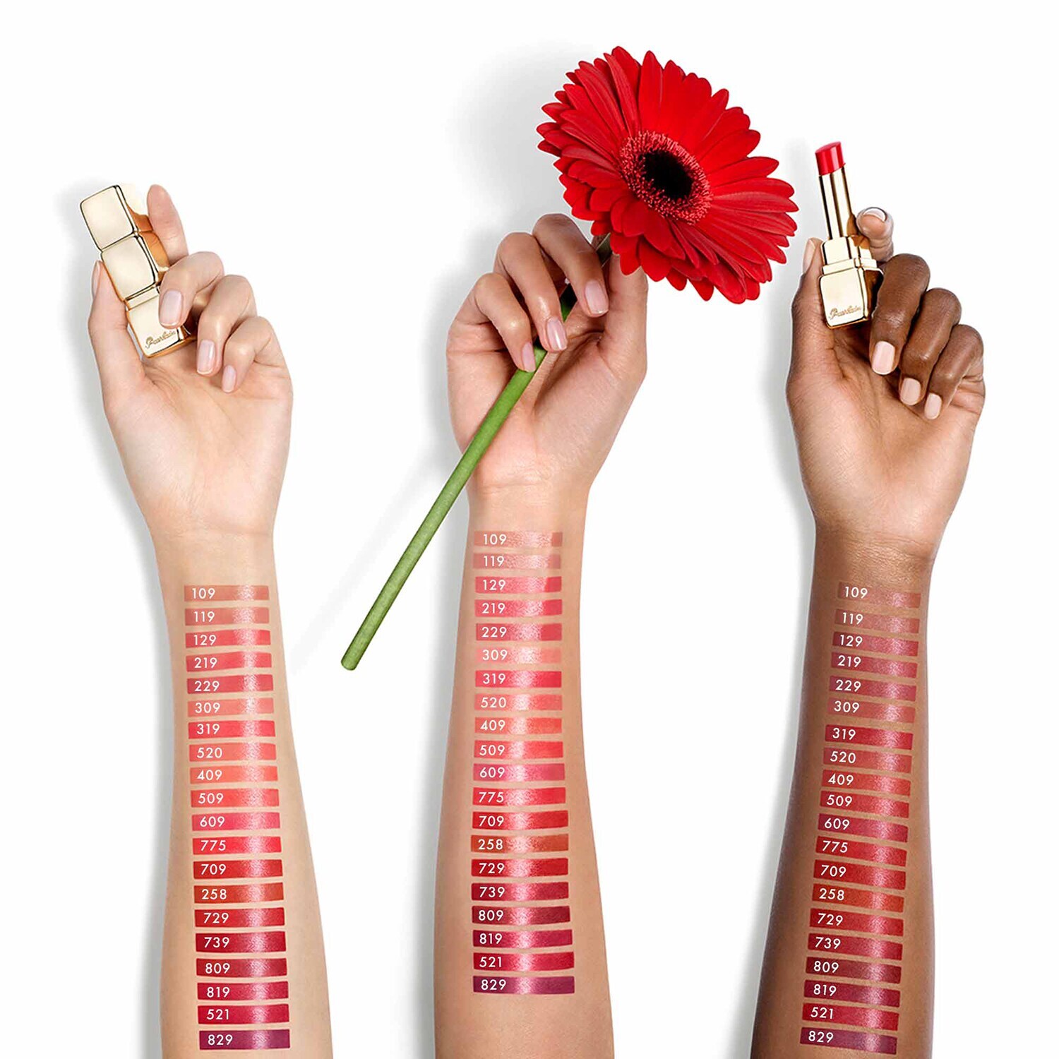 KissKiss Shine Bloom - Ruj GUERLAIN ≡ SEPHORA