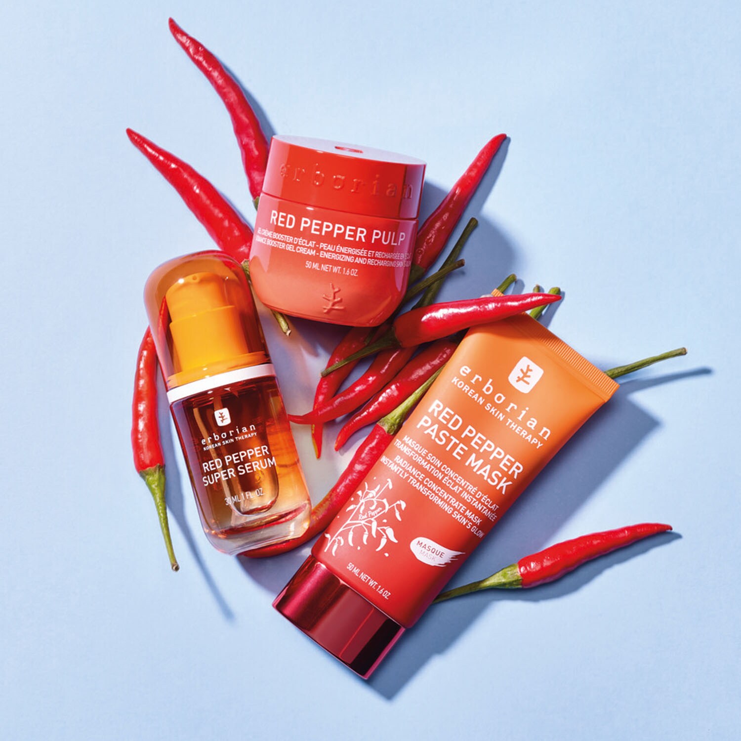 Erborian Red Pepper Pulp Gel Crème Booster- Canlandırıcı Jel Krem ...