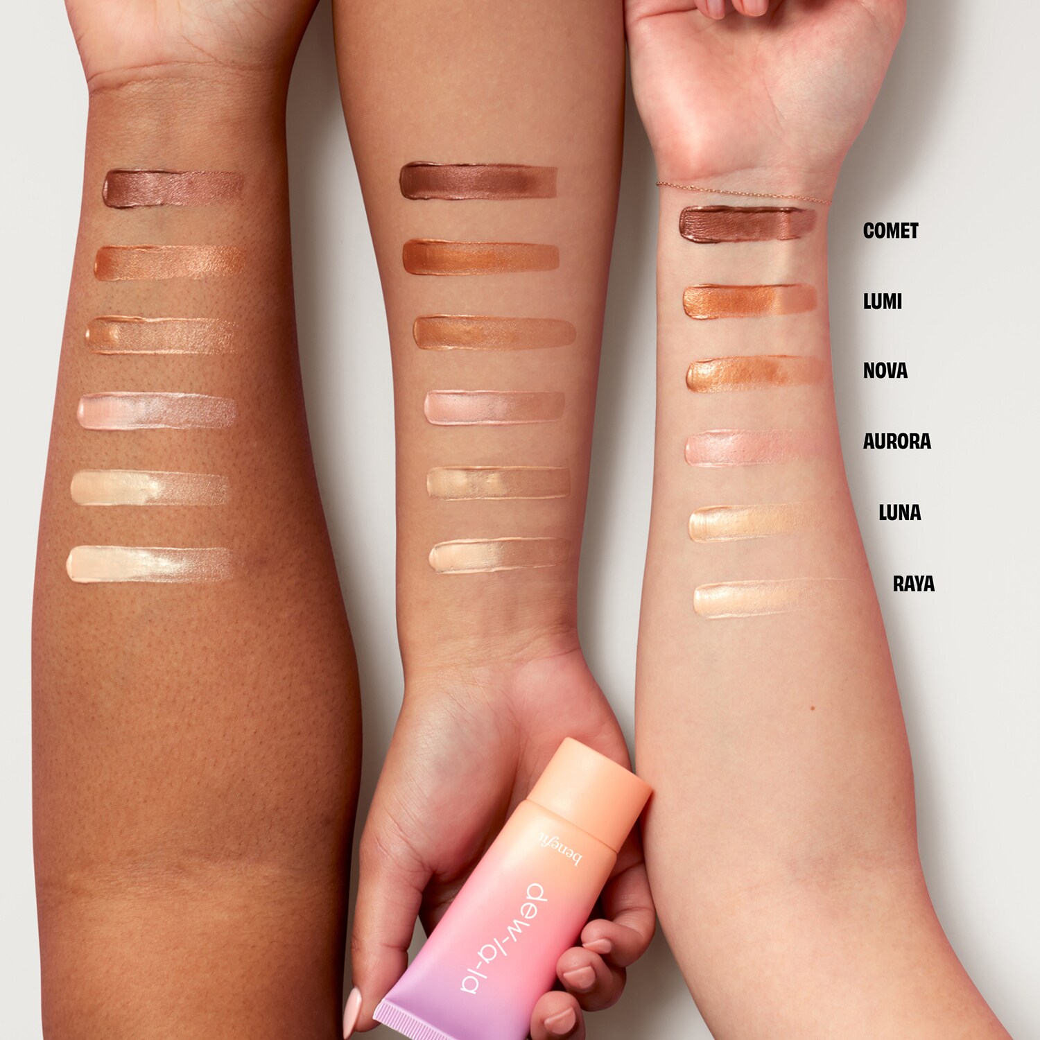 Dew-la-la Liquid Glow Highlighter - Işıltılı Likit Aydınlatıcı BENEFIT ...