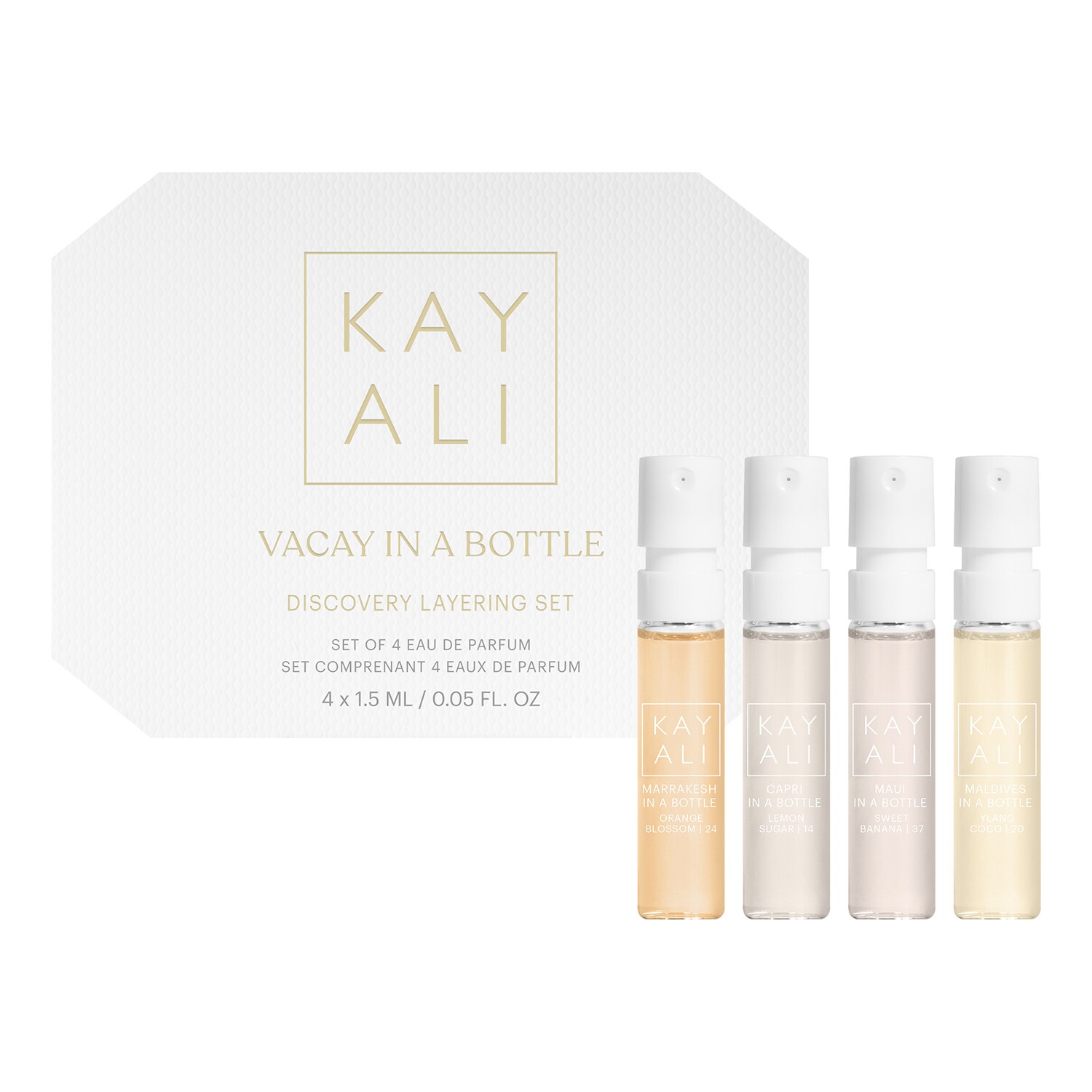 Vacay In A Bottle Sample - Numune parfüm seti KAYALI ≡ SEPHORA