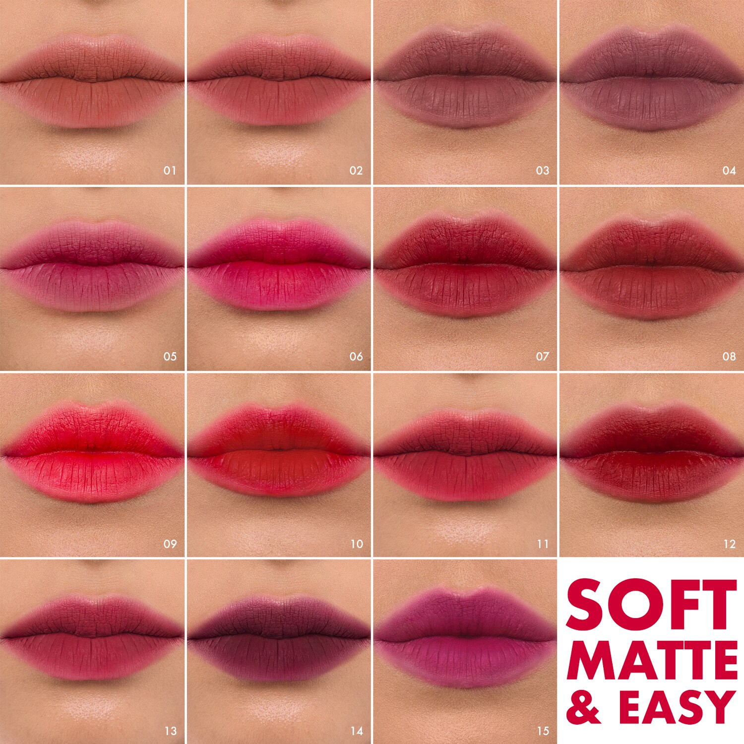 Soft Matte & Easy - Mat Ruj SEPHORA COLLECTION ≡ SEPHORA