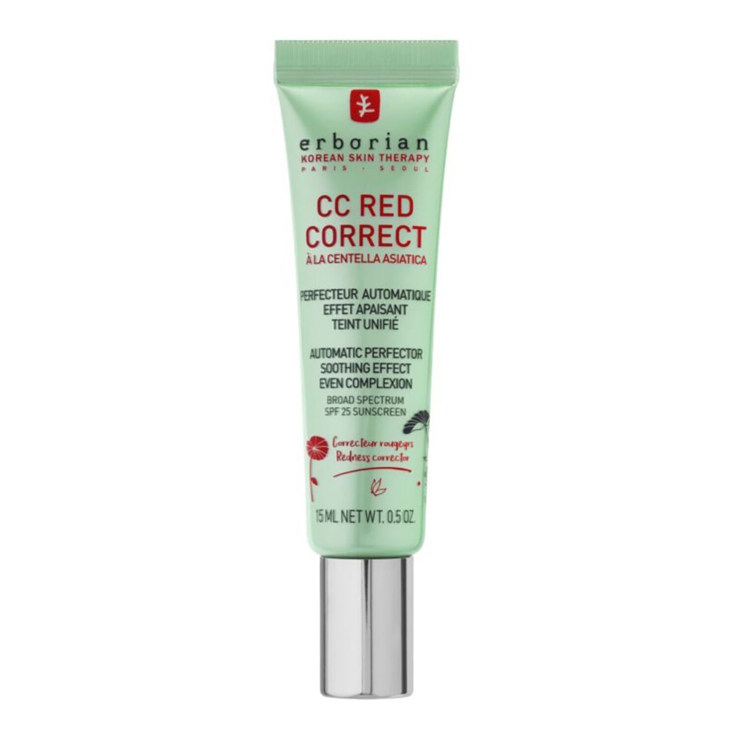CC Red Correct - Kızarıklık Dengeleyici CC Krem ERBORIAN ≡ SEPHORA