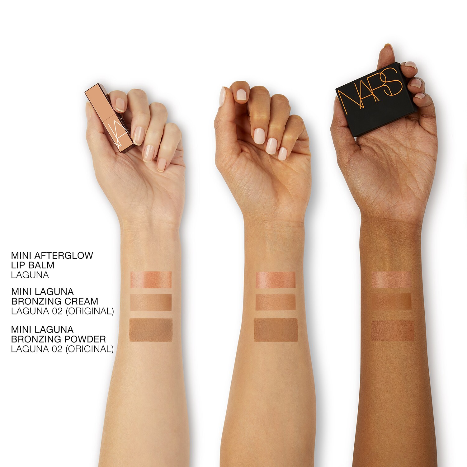 Mini Laguna Essentials Bronzer & Lip Set - Mini Krem ve Toz Bronzer ...