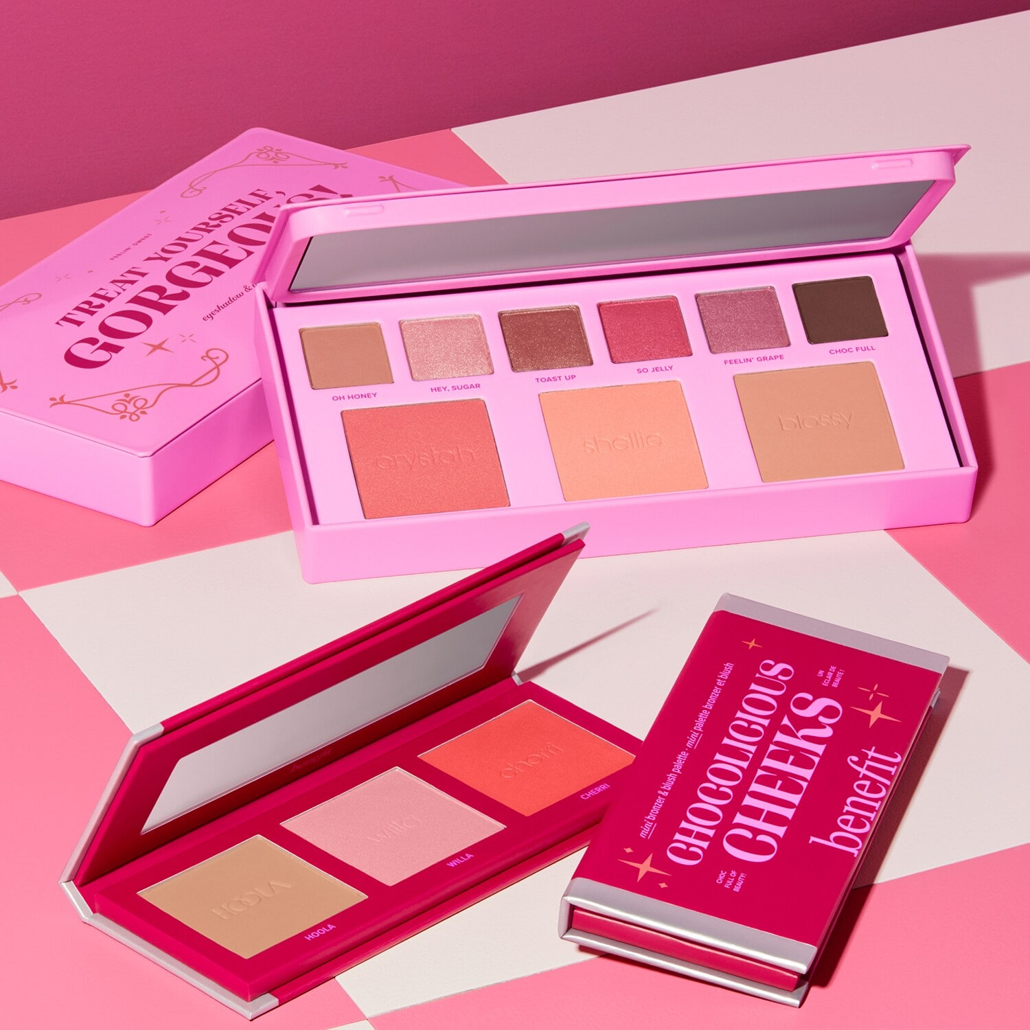Treat Yourself, Gorgeous! - Yılbaşı Özel Far Ve Allık Paleti BENEFIT ...
