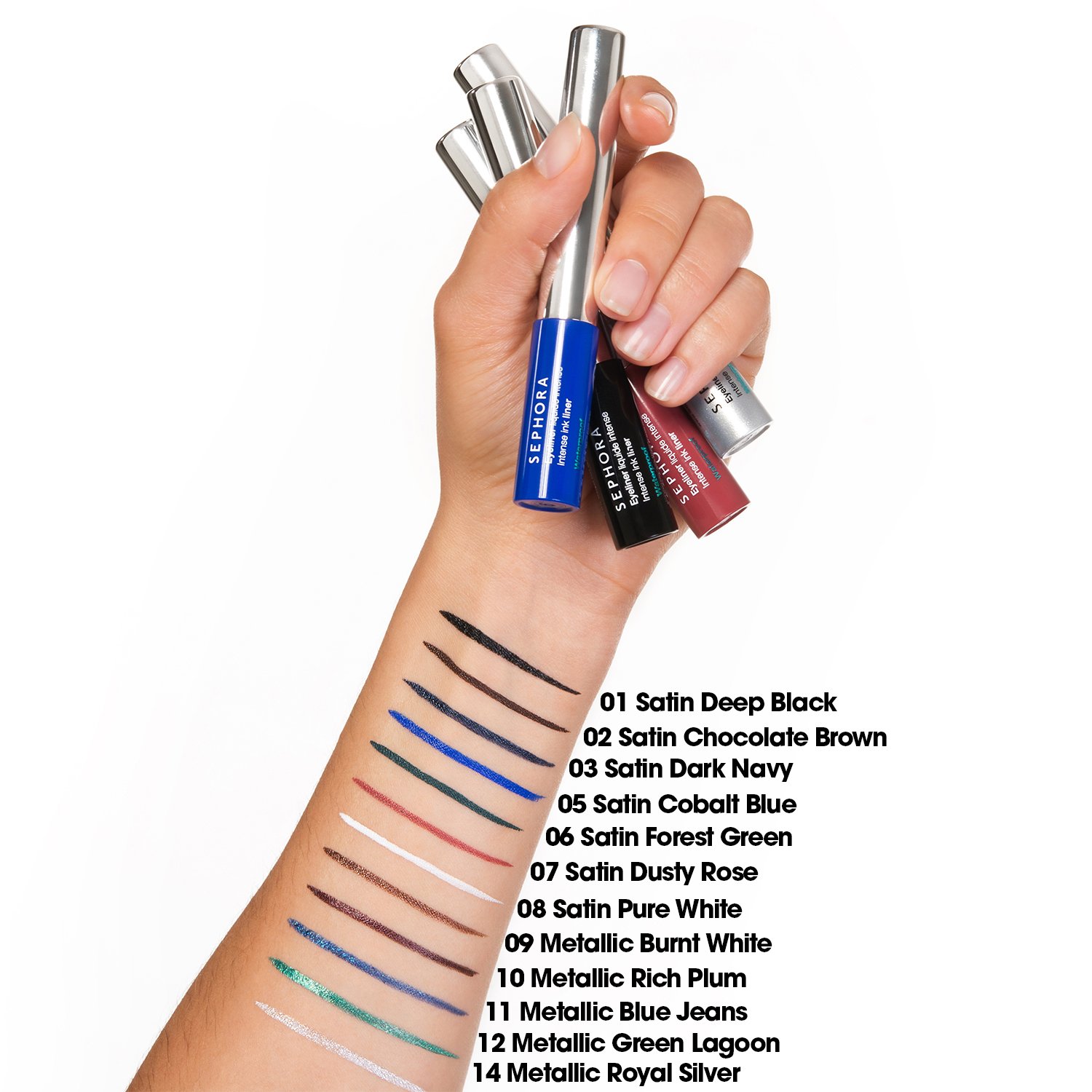 Intense Ink Waterproof Liquid Eyeliner - Eyeliner SEPHORA COLLECTION ≡ ...