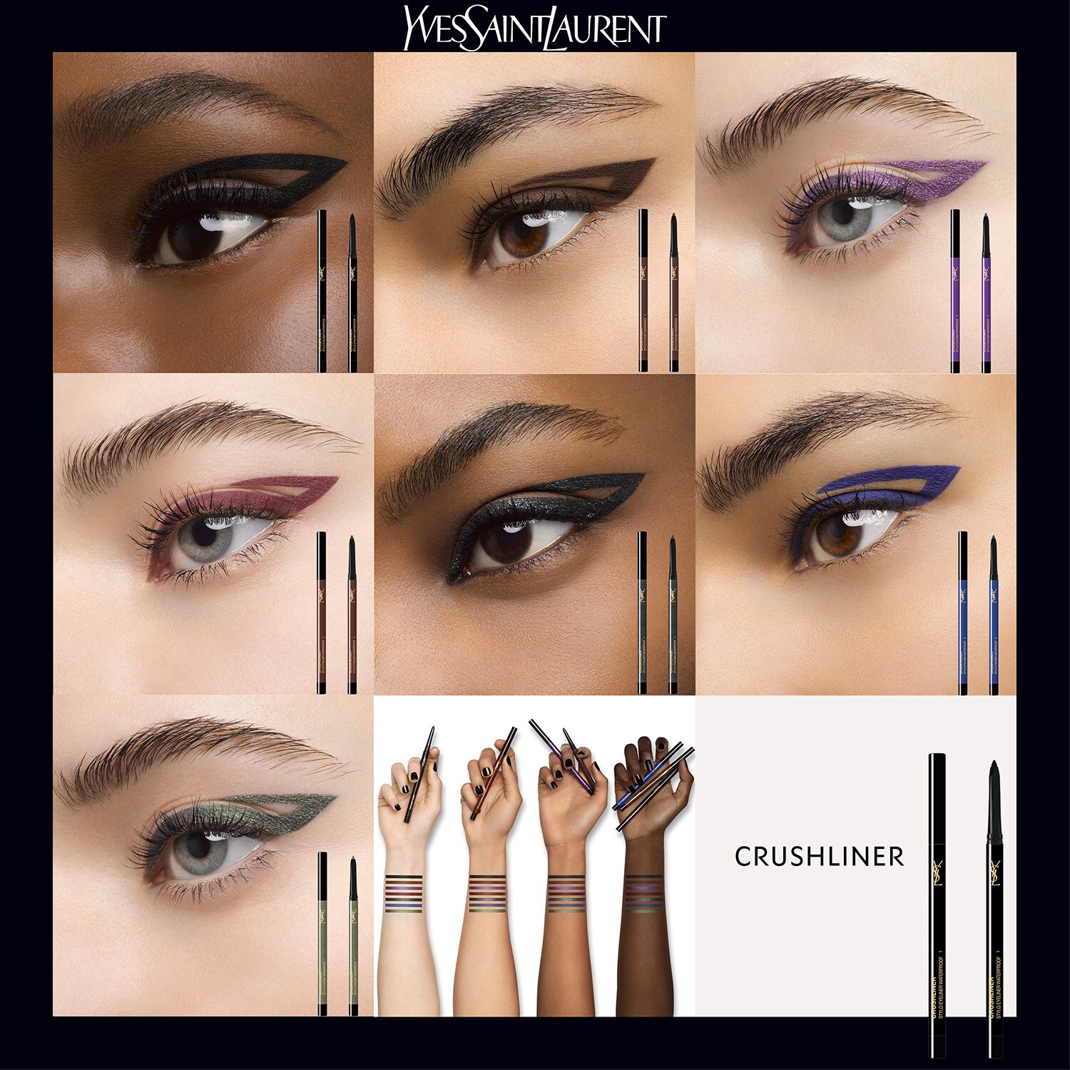 CRUSHLINER EYELINER 6 YVES SAINT LAURENT ≡ SEPHORA